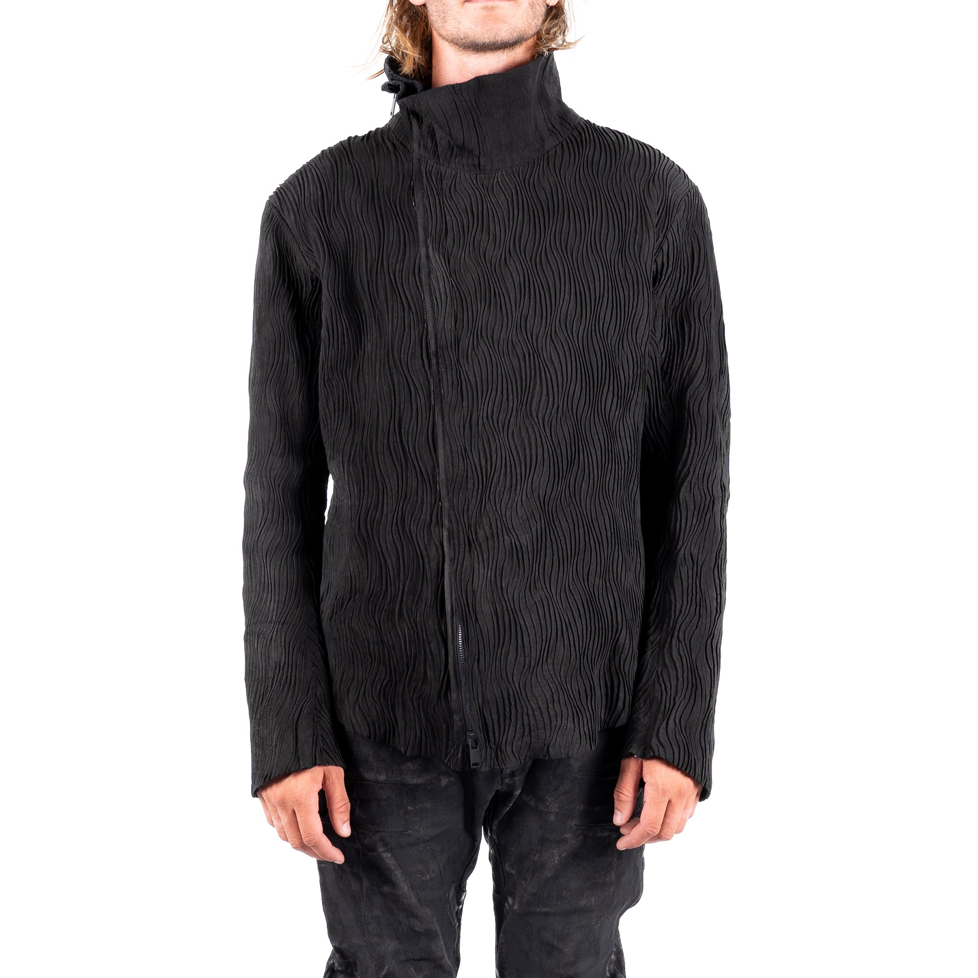 DORSAL NOIR LEATHER JACKET – Lucentement