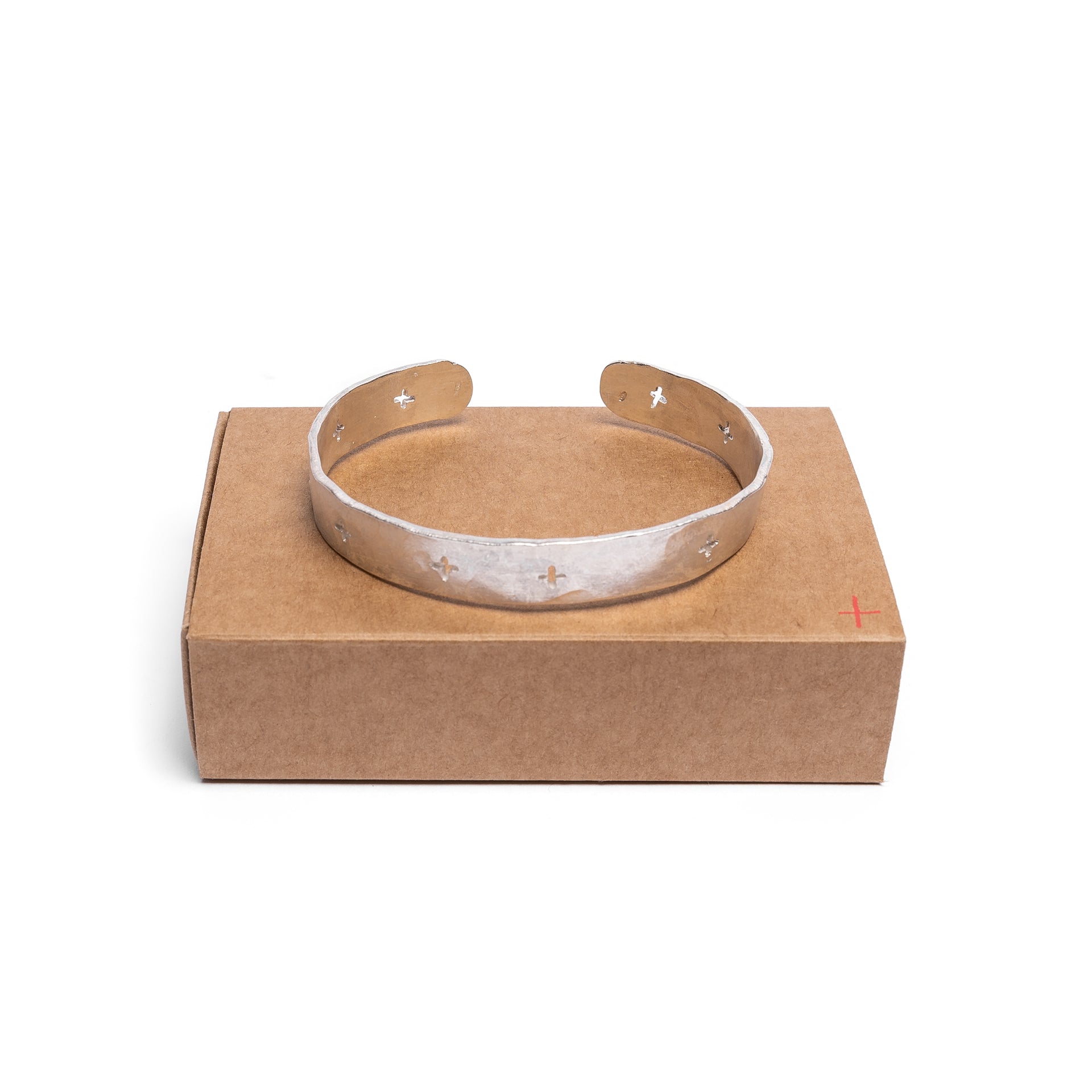 PUNCHED SILVER BRACELET – Lucentement