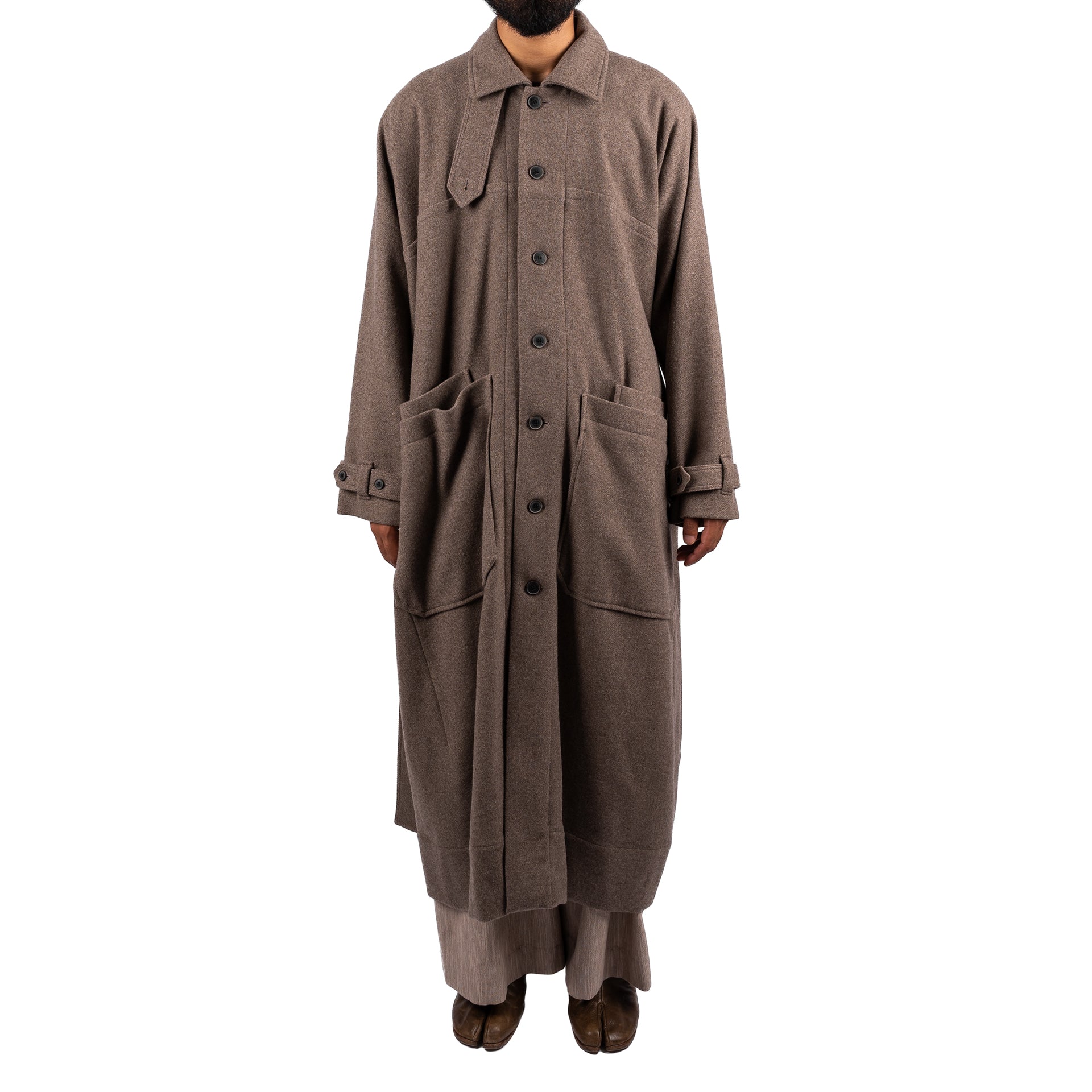 COAT #26 NATURAL YAK WOOL – Lucentement