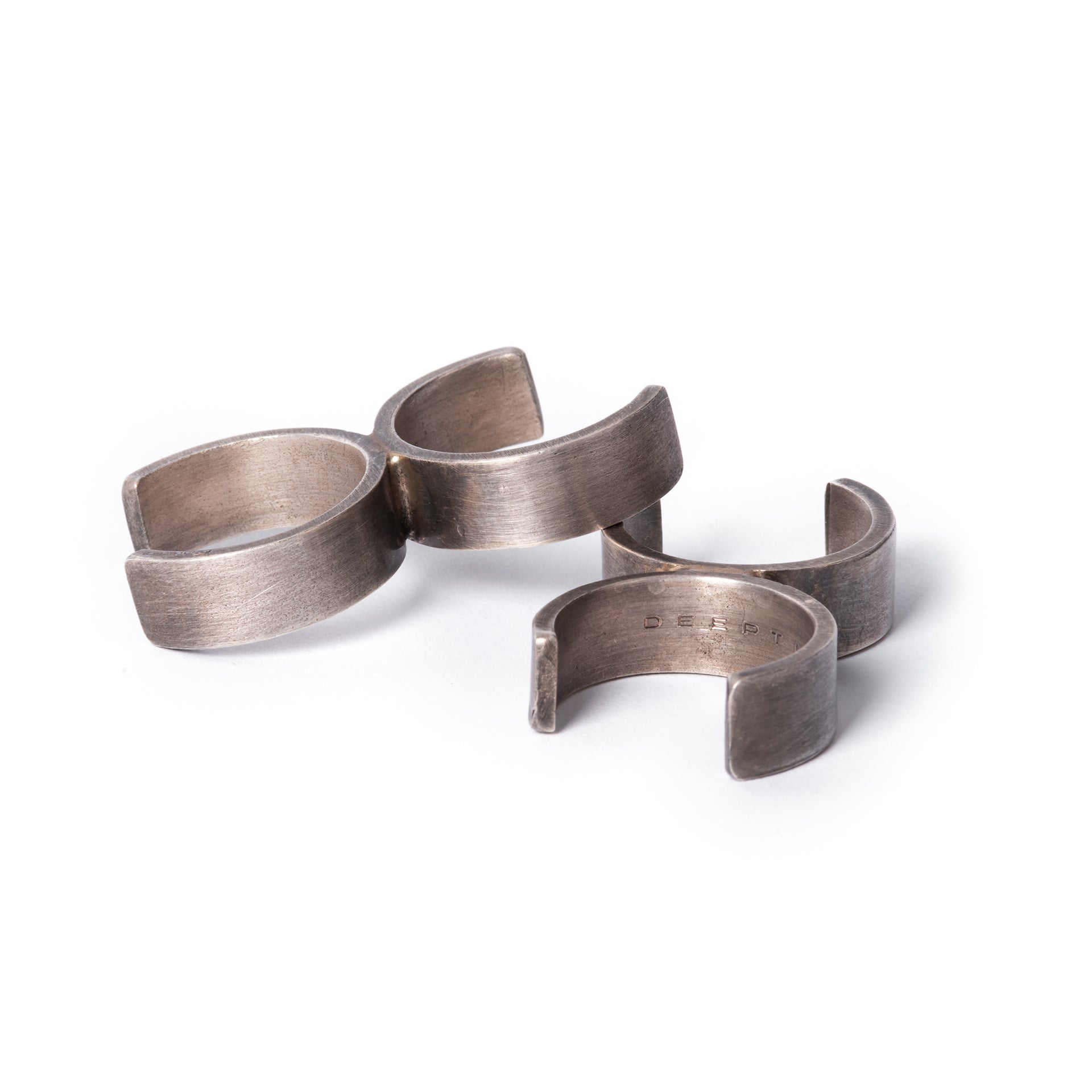 SILVER DOUBLE RING – Lucentement